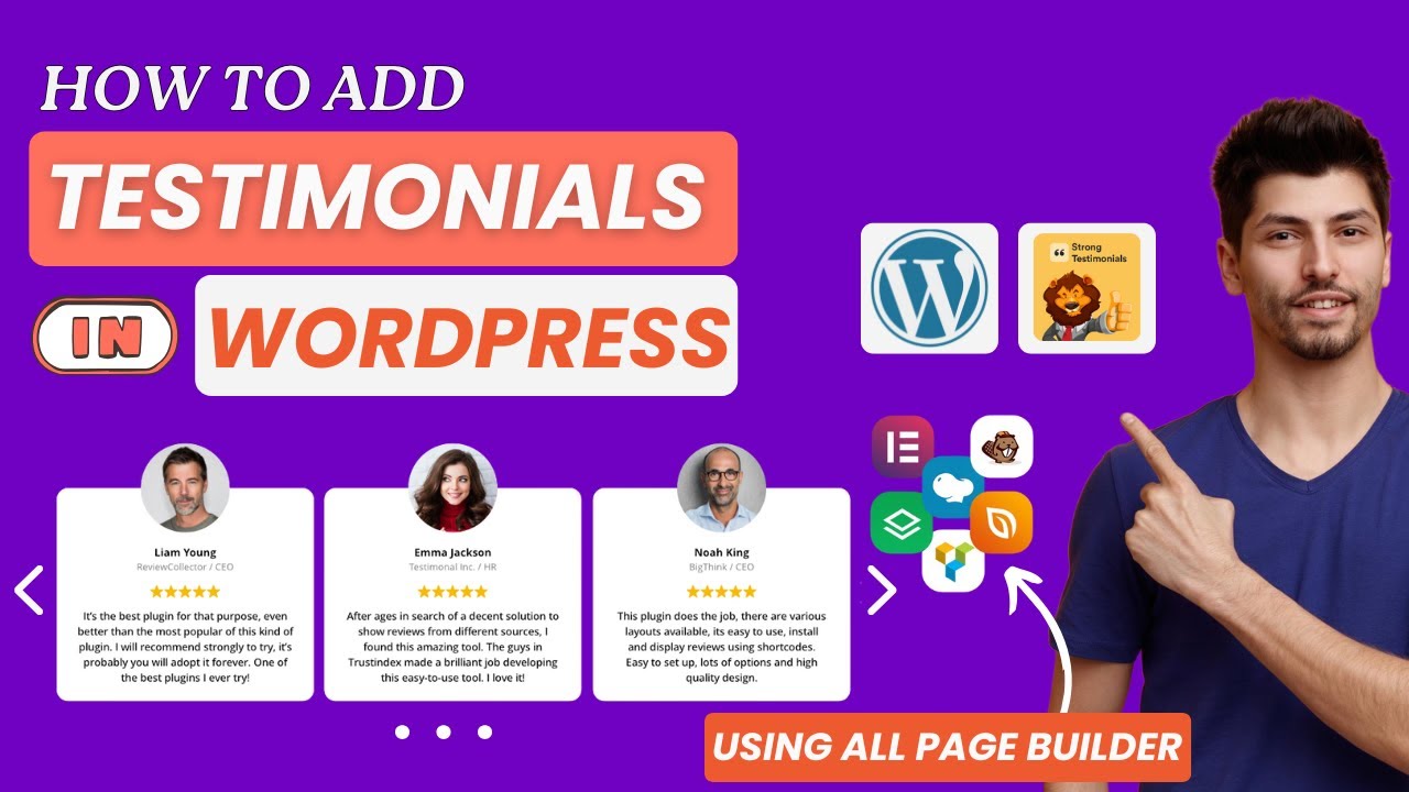 [FREE] How to Add Testimonials & Build a Testimonial Slider in WordPress | Using Free Plugin