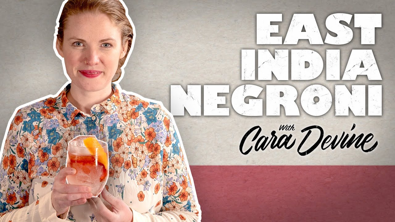 A modern spin on the classic Negroni