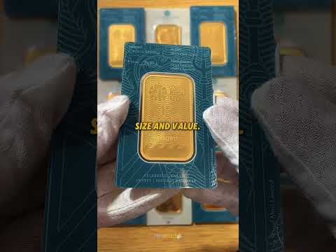 1 oz Gold Bars: The Sweet Spot for Gold Investing #goldstacking