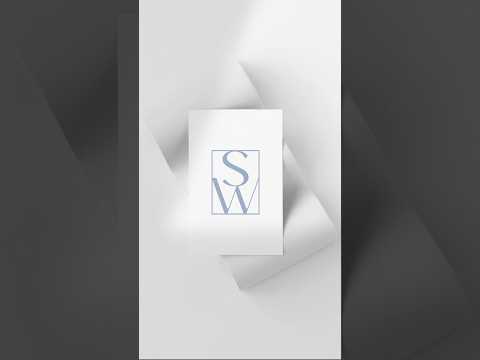 Monogram Logo Design for Letters S&W