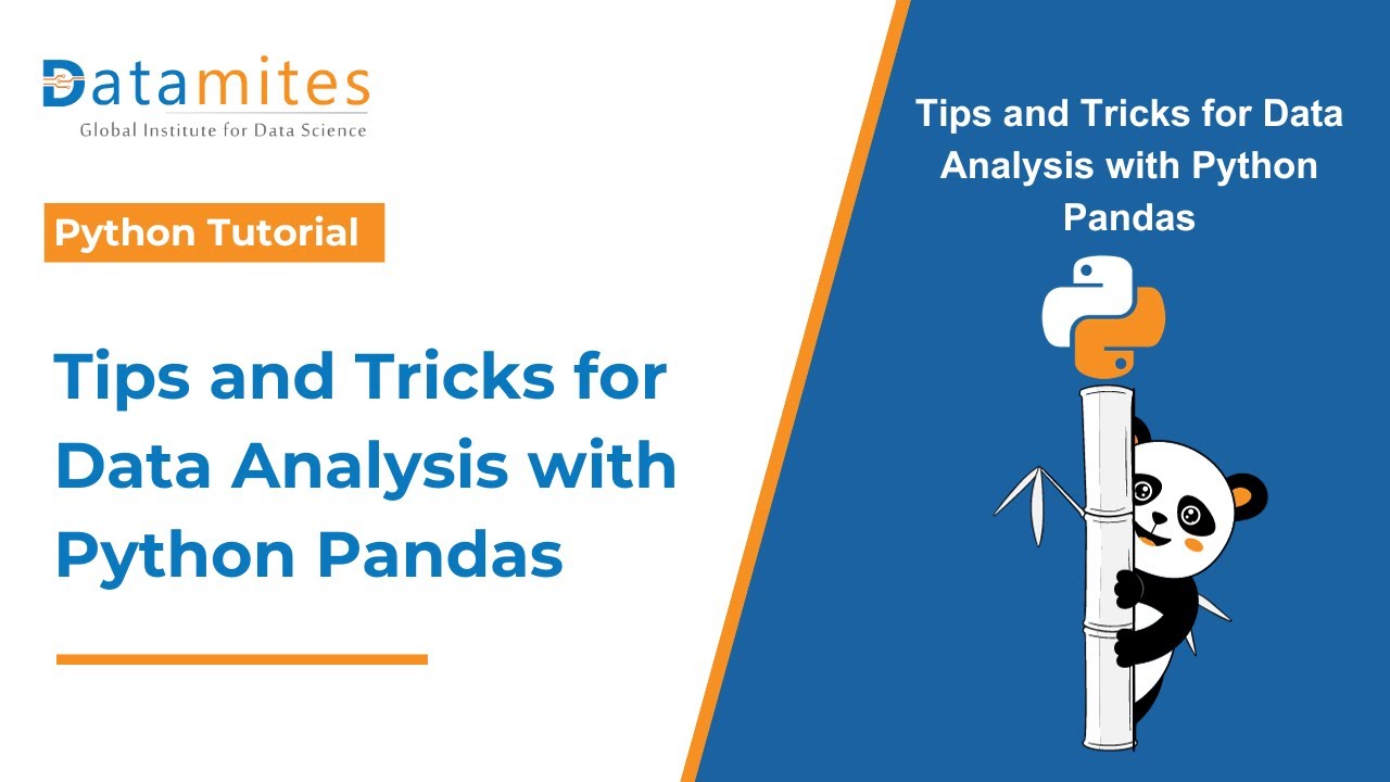 5 Tricks for Data Analysis with Python Pandas |  Python Tutorial | DataMites