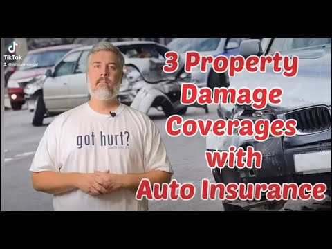 3 different property damages with auto insurance
