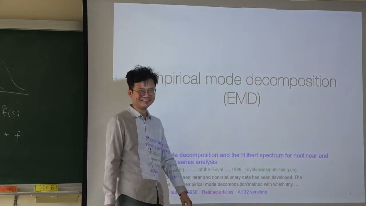 Empirical mode decomposition (EMD) in a nutshell