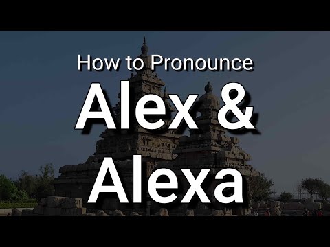 How to Pronounce Alex and Alexa Differently - Pronunciation and Meaning