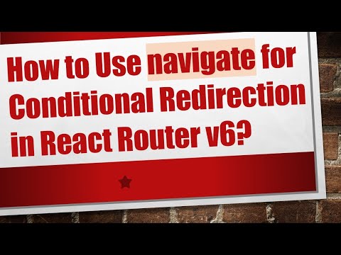 How to Use navigate for Conditional Redirection in React Router v6?