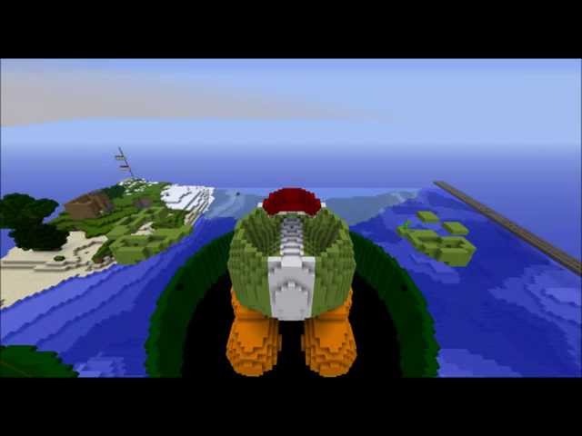 Yoshi - 76 blocks high Minecraft Map
