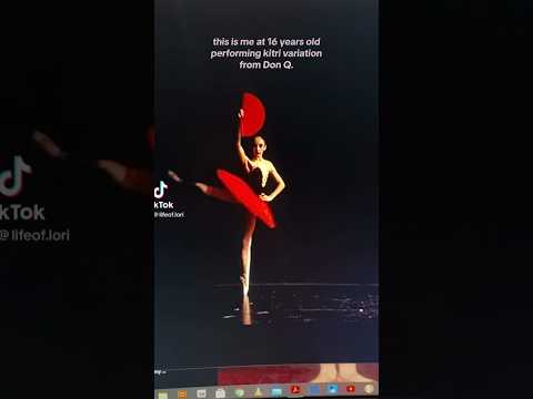 16 YR OLD ME #ballerina#ballet#throwback#dancer#kitri#donquixote#competition#pointeshoes#tutu