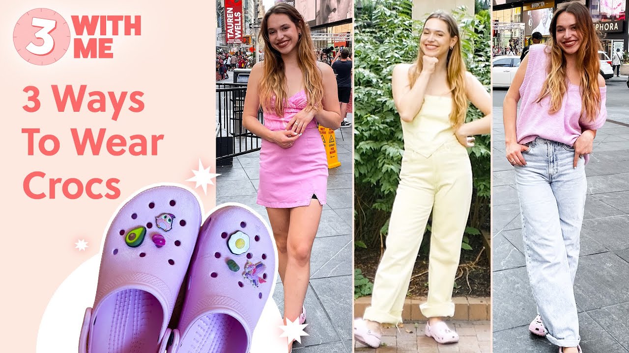 What Should You Wear with Crocs? 3 Chic Outfit Ideas | 3 with Me