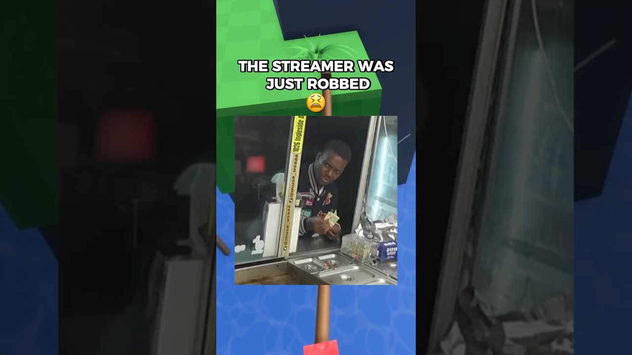 Streamer Was Robbed on Live Stream😲 #shorts #viral