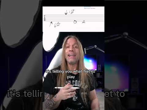 Guitar Basics: Reading Guitar Tabs Just Got Easier! part 2 - Steve Stine #shotrs #short