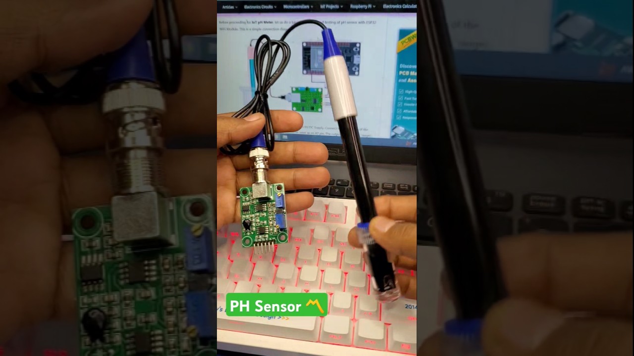 Arduino PH Sensor Code | PH Sensor Arduino Circuit | ESP32 PH Sensor #tronicslk