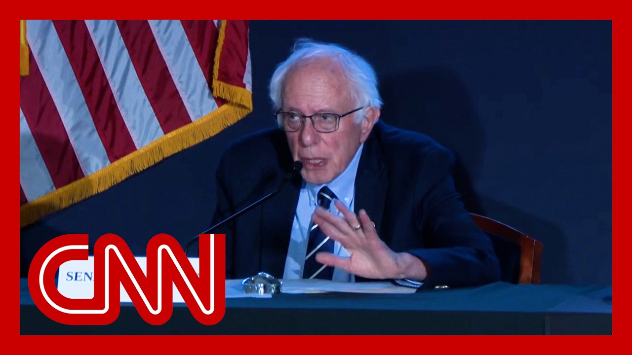 Live: Sen. Sanders joins top US & Chinese scientists on AI's risks