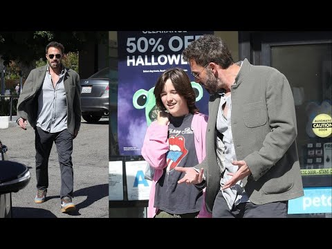 Ben Affleck is the picture of a doting dad while spending one-on-one time with daughter Seraphina