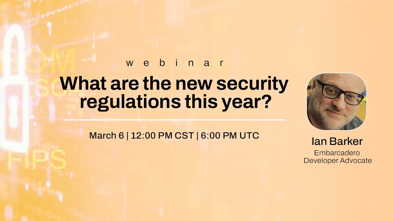 What are the new security regulations this year?