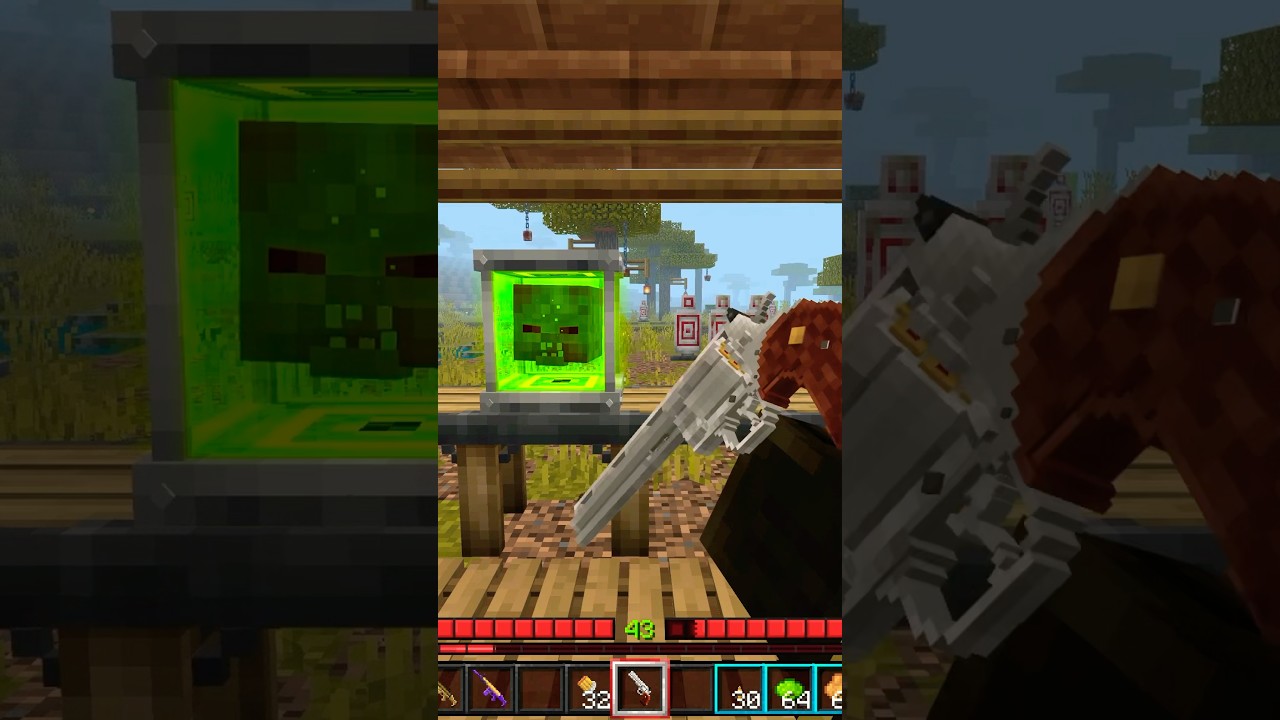 Magnum Inspect #radiumsarmament #minecraft #minecraftgameplay #gunaddon #addon #mcpe