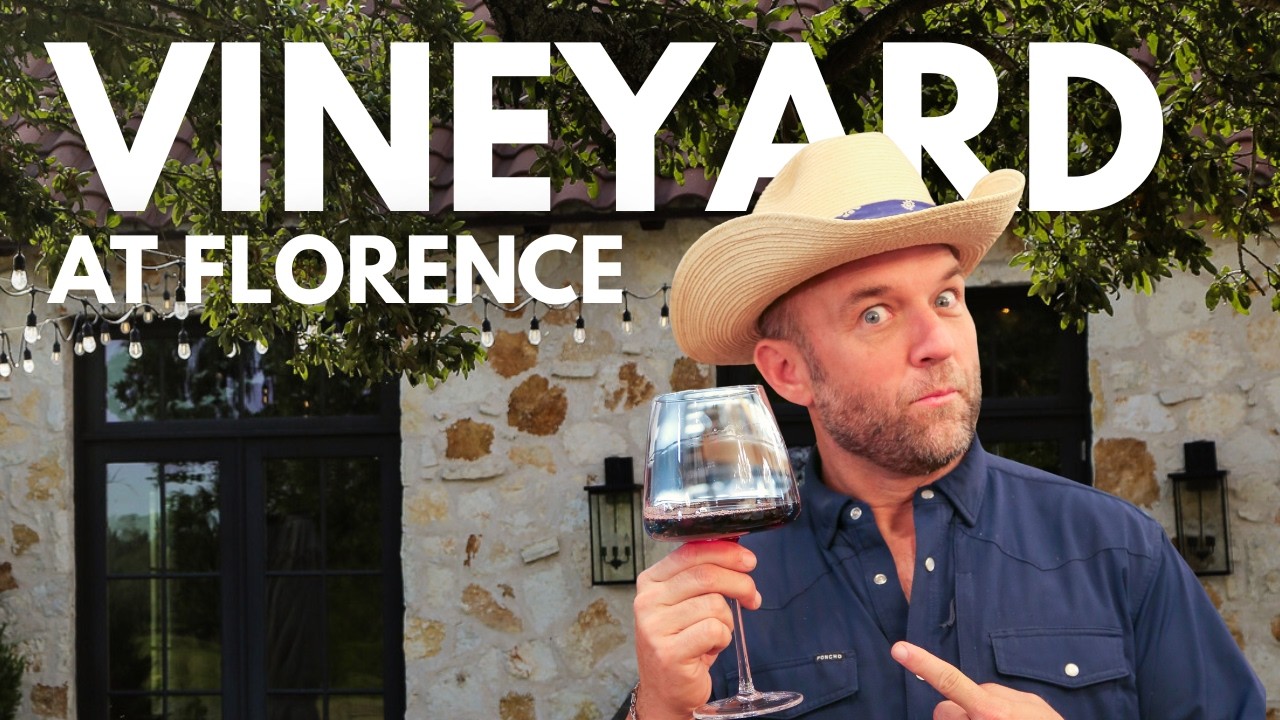 This Texas Vineyard restaurant is straight out of Italy! 🍇