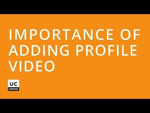 Importance of Adding Profile Video