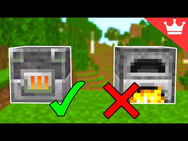 Difference between blast furnace and regular furnace in Minecraft