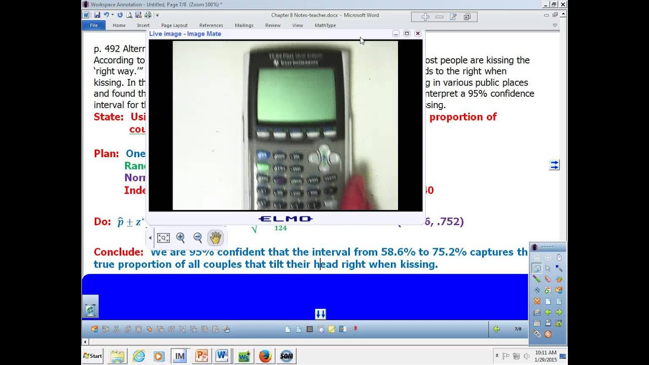 Chapter 8 Estimating with Confidence Part III