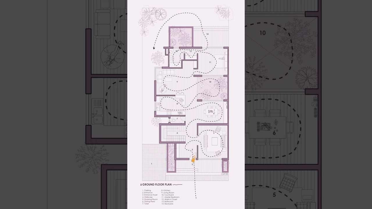 Architecture Floor Plan Render #animation #aftereffects #photoshop #render #illustration #floorplan