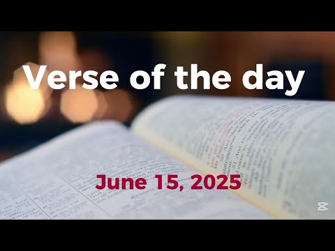 Verse of the day - June 15, 2025 | Hebrews 6:4-6