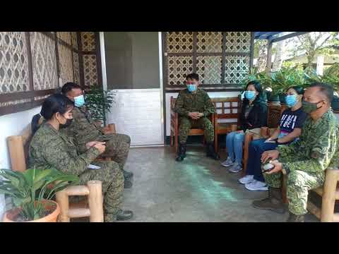 Courtesy Call from Dental Detachment