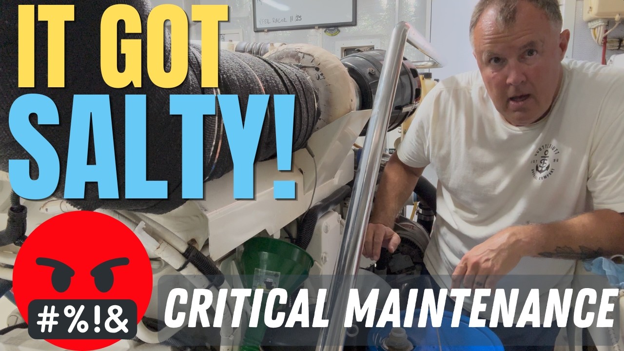 SALTY ENGINE ROOM TALK! 🏴‍☠️ John Deere & Onan Service on our Nordhavn to Cross the Sea of Cortez 🛢️