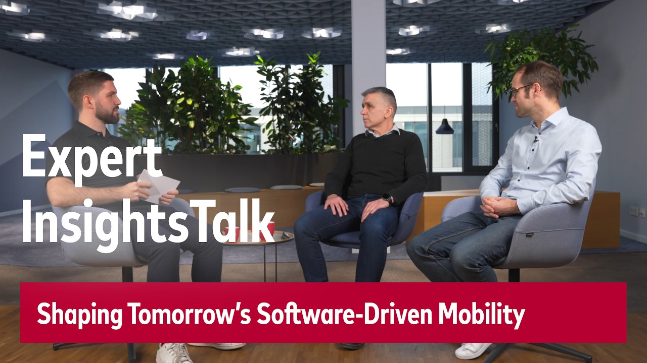 Expert Insights Talk: Shaping Software Driven Mobility