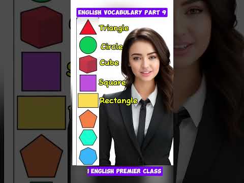 Mathematical Shapes In English || Maths Symbols in English.