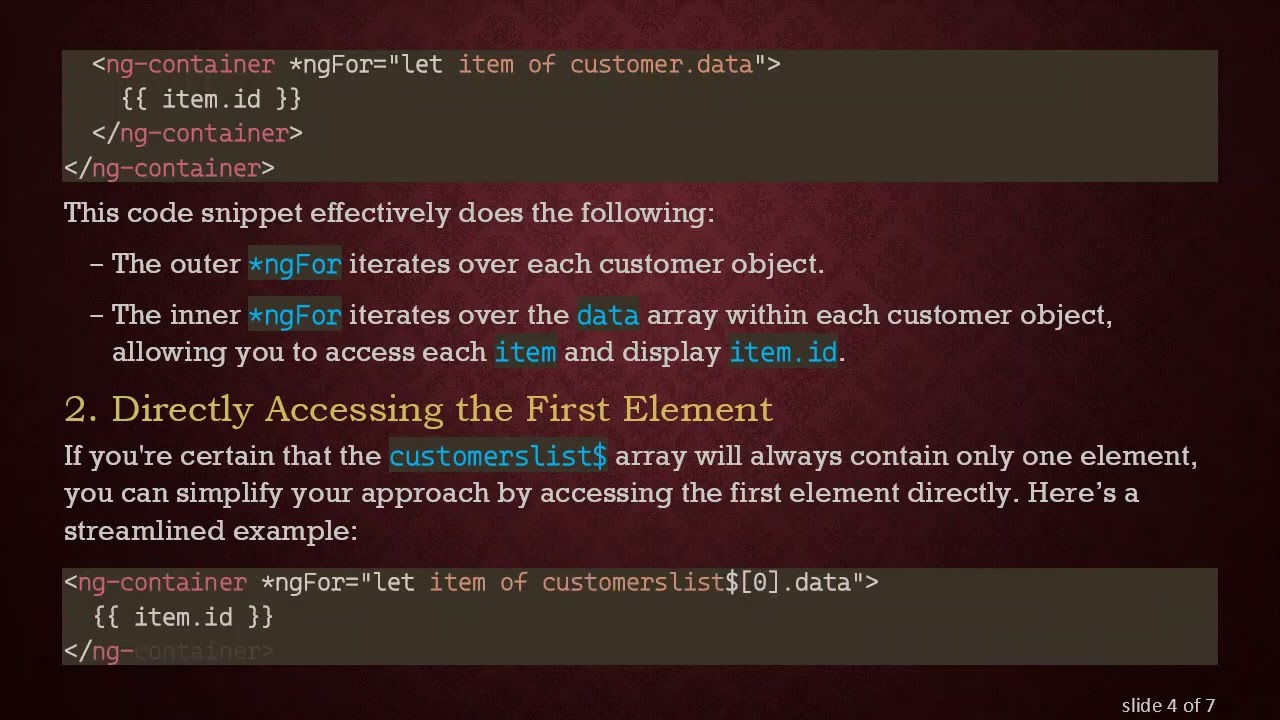 Extracting Data from Nested JSON in Angular: A Developer's Guide