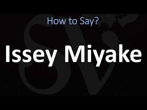 How to Pronounce Issey Miyake? (CORRECTLY)