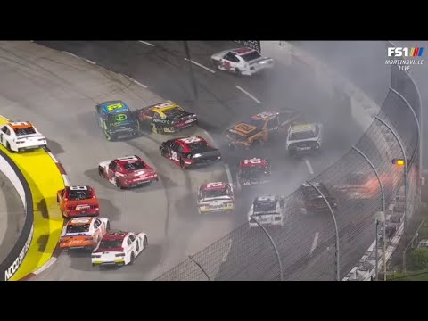 THE BIG ONE STRIKES AT THE PAPERCLIP - 2024 DUDE WIPES 250 - 2024 NASCAR XFINITY SERIES