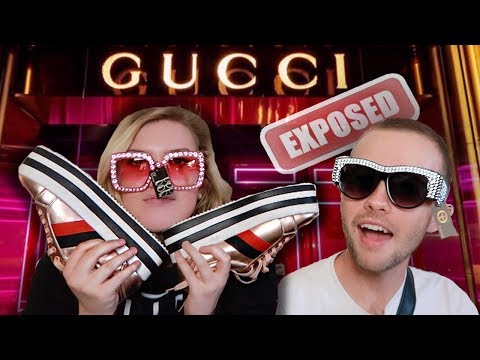 WE WORE FAKE DESIGNER OUTFITS FOR A DAY