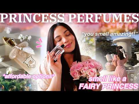 🎀BEST PERFUMES TO SMELL LIKE A PRETTY PRINCESS🎀| must-have floral, fresh, clean fragrances for women