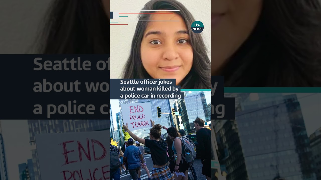 Seattle officer recorded making jokes over woman killed by a police car #seattle #usa #police
