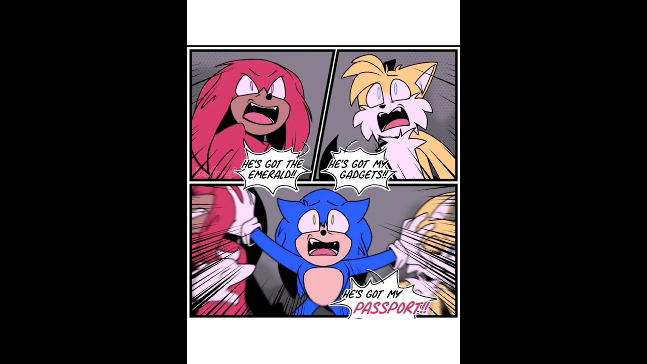 [Sonic loves latinas] Sonic Movie 3 Comic Dub