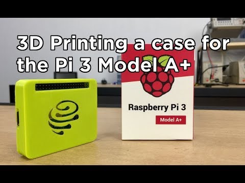 3D Printed Case for Raspberry Pi 3 Model A+ (3A+ Plus) - Video Tutorial ...