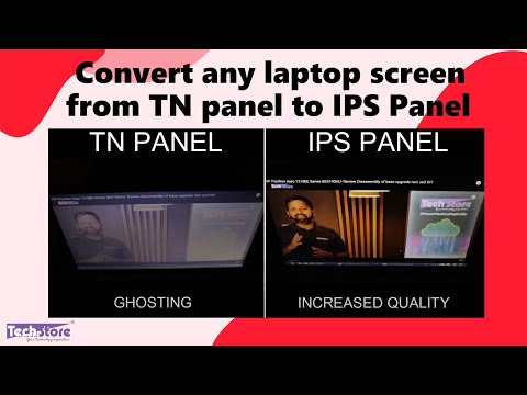 How to change any TN Panel LED screen of a laptop to Full HD IPS Panel LED screen for 30 Pin LEDs