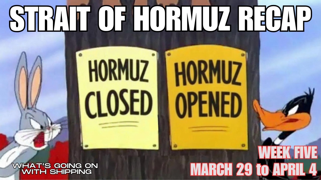 Strait of Hormuz WEEK 5 Update | Is the Strait OPEN or CLOSED? | Have We Gone Full Looney Tunes?