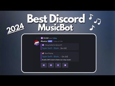 Best Discord Music Bot - 2024 Setup Guide - Supports multiple Sources..