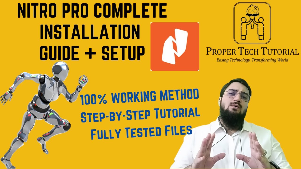 Nitro Pro Installation Guide: Step-by-Step Tutorial | @ProperTechTutorial | Arslan Tech