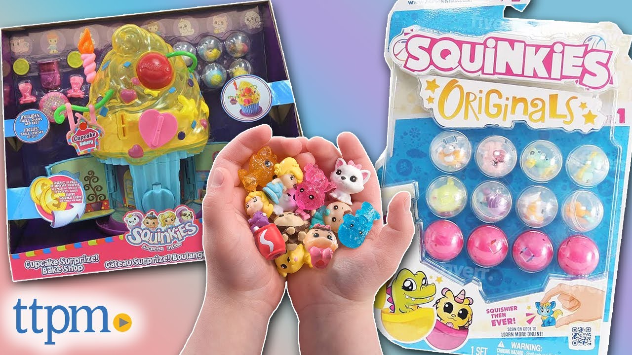 Squinkies Originals Cupcake Surprize! Bake Shop and Collector 12 Pack