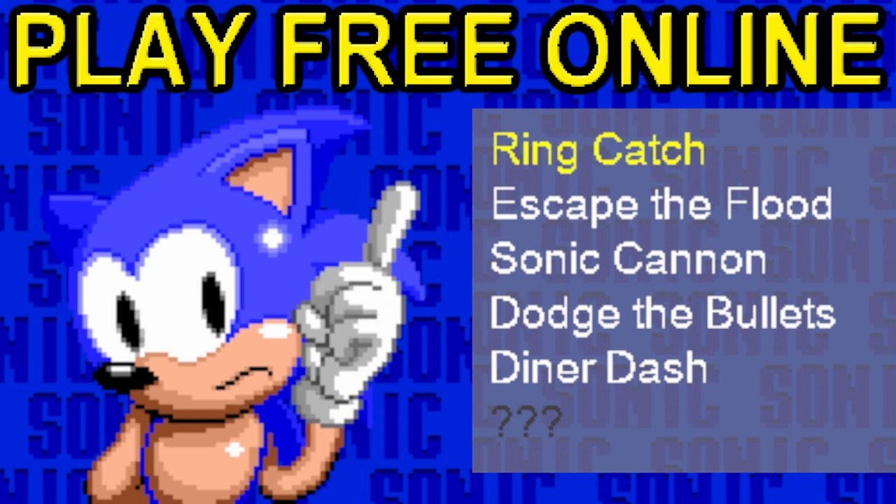 Sonic Games 4 Free: All Games!