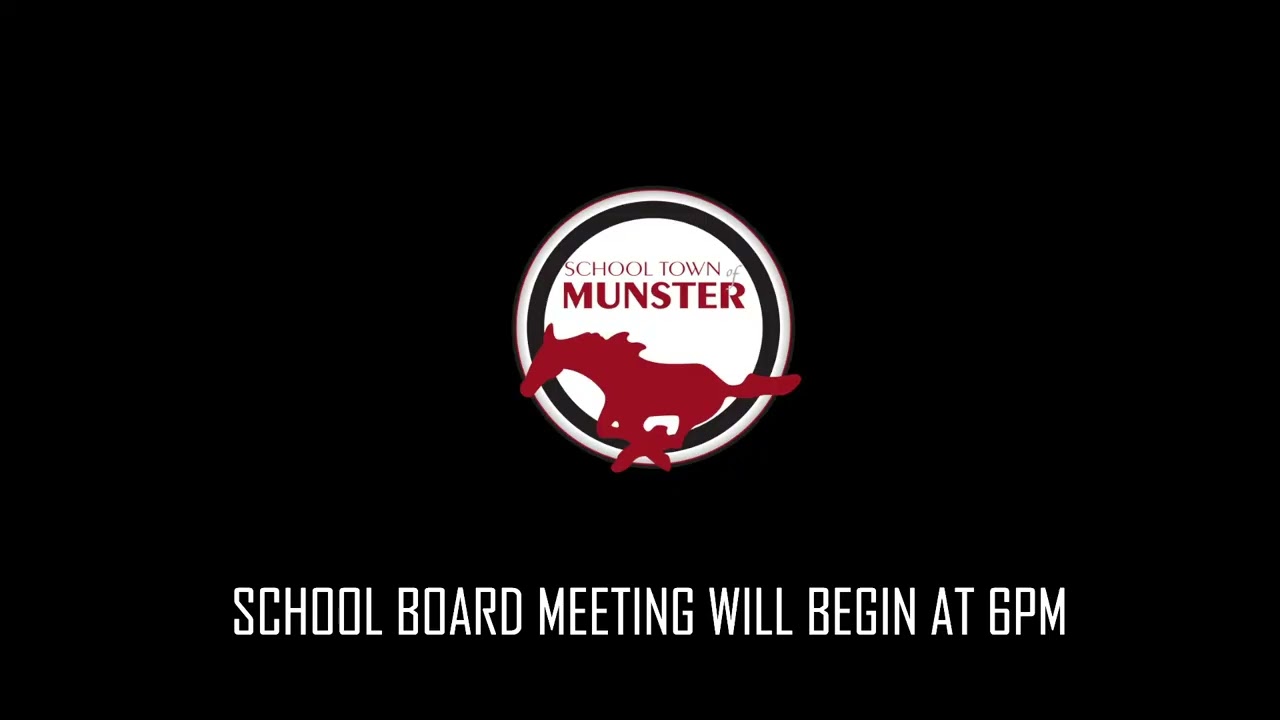 School Town of Munster | Public Work Session with the Town of Munster 1/26/26 6PM