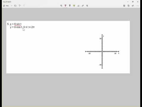 How to Graph Parametrics Using Desmos