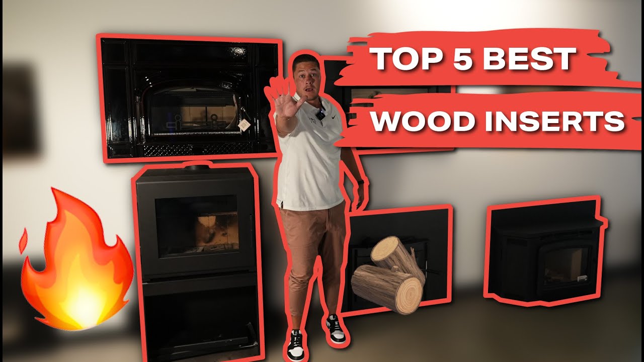 2022 Top FIVE Wood burning fireplace Inserts!! ( how to make your fireplace effiecient)