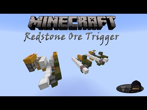 Minecraft: Redstone Ore Trigger Minecraft Project