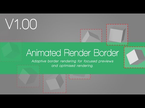 Animated Render Border add-on - Released Scripts and Themes - Blender Artists Community