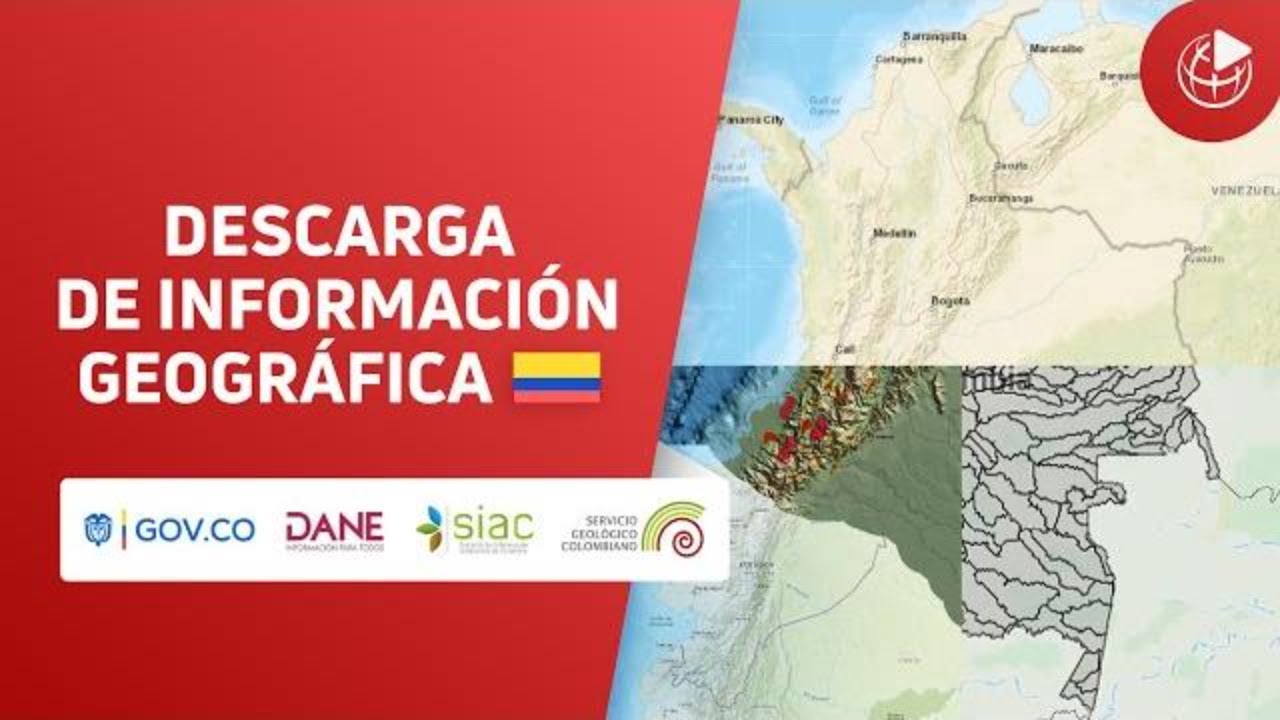 How to download shapefiles, data, and maps of Colombia? FREE