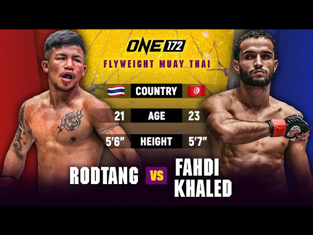 Rodtang: WATCH: Thai superstar Rodtang Jitmuangnon turns on the jets in ...